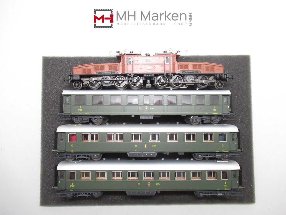 Roco 43982 Personenzugset mit Lok Ce 6/8 SBB AC WS Analog H0 (Gebraucht) in Basel für CHF 160 ...