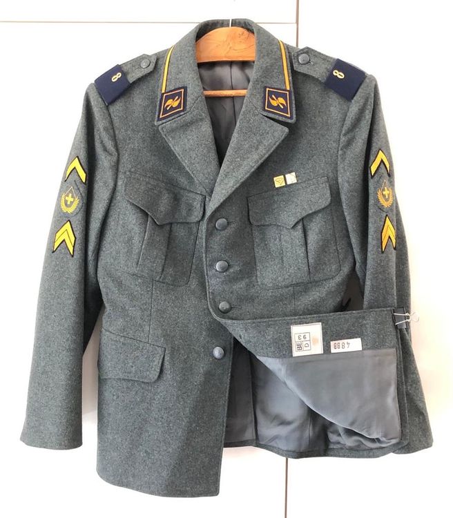 Komplet Uniform Adj Uof der Fliegertruppen, Ord. 1949/72 (Gebraucht) in ...