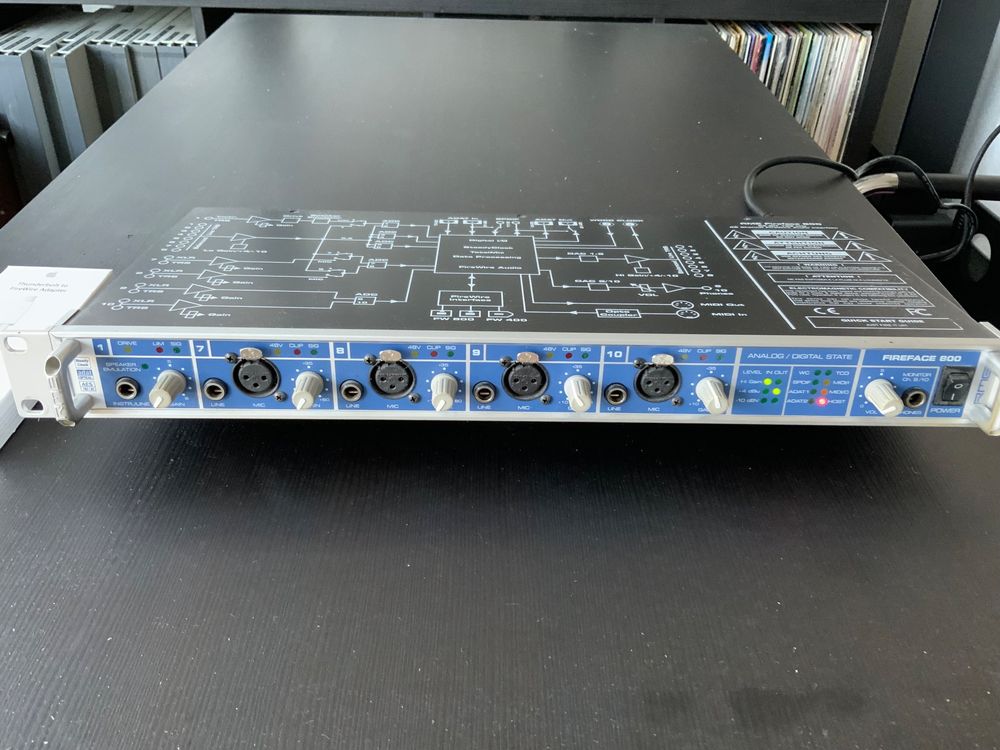 RME Fireface 800 mit Kabel und Adapter (Gebraucht) in Unterseen für CHF ...
