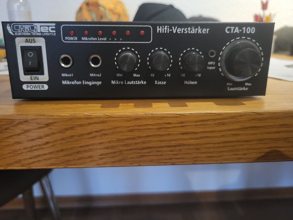 ChiliTec CTA 100 HiFi Verstärker | Kaufen auf Ricardo
