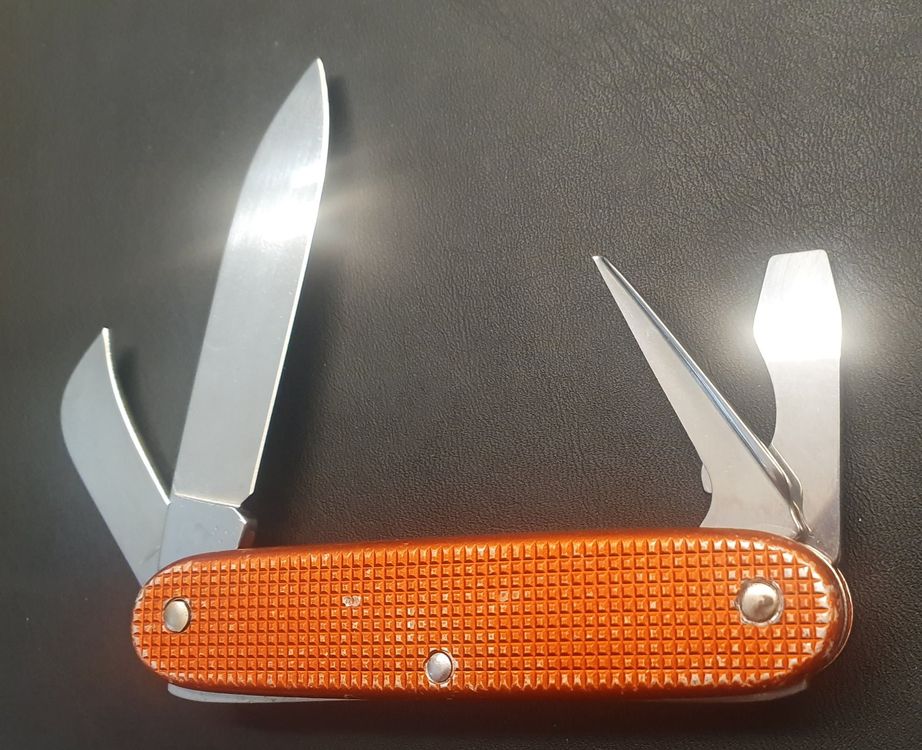 Victorinox Alox old cross Taschenmesser und 1 kleines Messer (Gebraucht ...