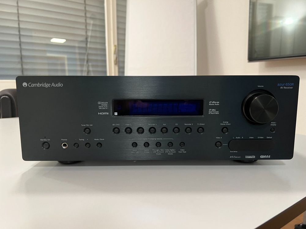 AV Reciever der Spitzenklasse - Cambridge Audio Azur 650R | Kaufen auf ...