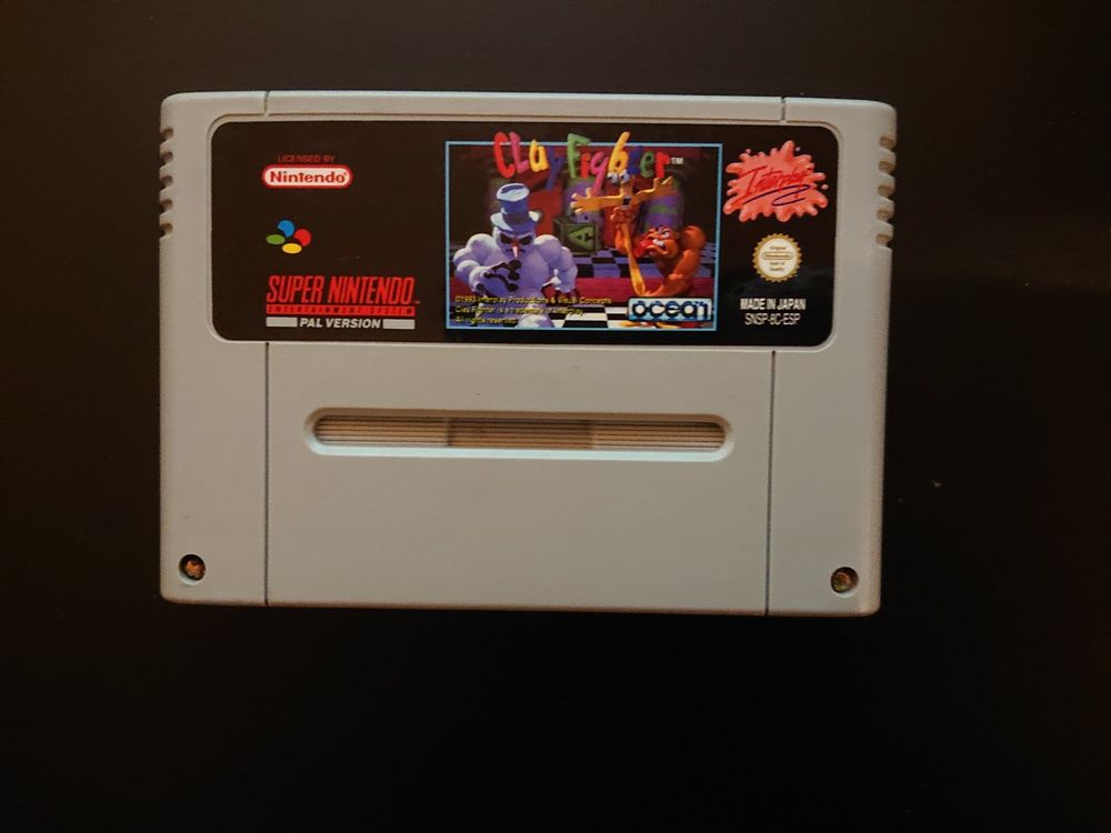 Super Nintendo SNES - Clay Fighter - PAL ESP Modul (Gebraucht) in ...