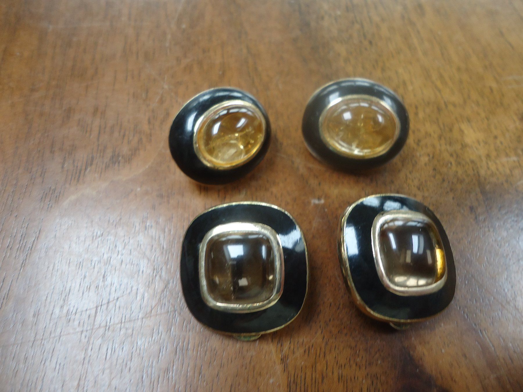 Boucles d'oreilles clips - Francesca Romana Diana - 2 paires (D ...