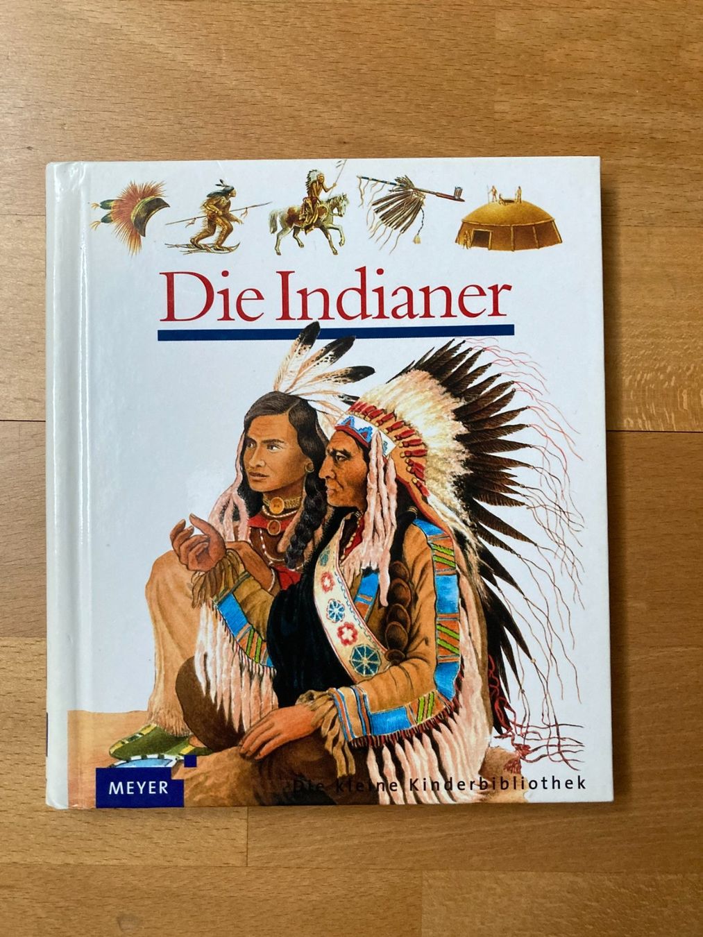 Die Indianer Folienbuch von Meyer / kleine Kinderbibliothek (Gebraucht ...
