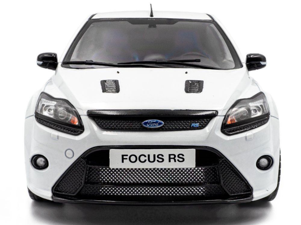 SOLIDO 1/18 FORD FOCUS RS MK2 RS PACK PLUS FROZEN WHITE (Neu und ...