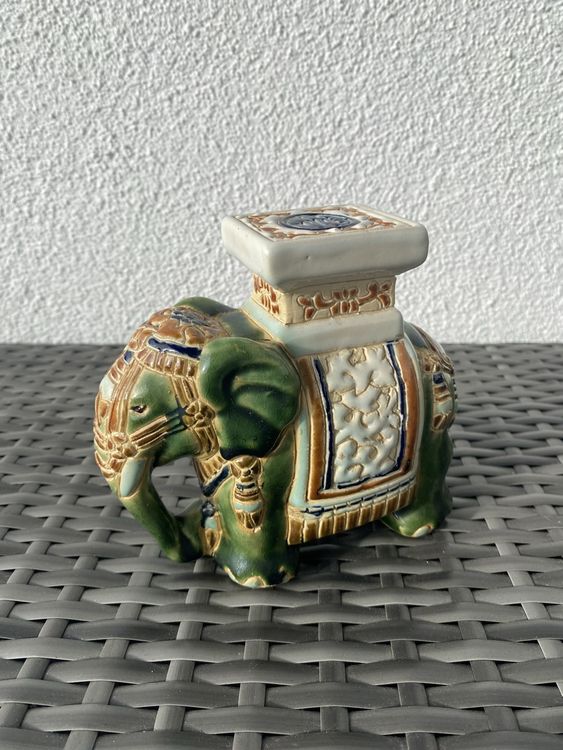 Keramik Deco Elefant (Gebraucht) in Balsthal für CHF 20 – mit Lieferung auf Ricardo kaufen