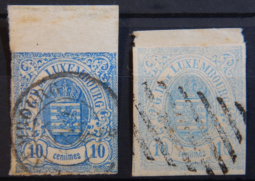 Luxemburg Kat. 6a&b gest. 1859/61 Kat. 65 Euro (Gebraucht) in Zürich ...