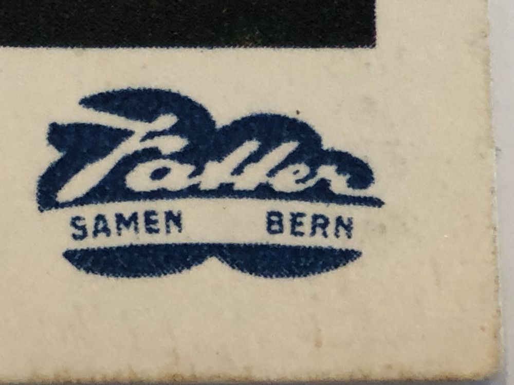 alte WERBEKARTE Samen VATTER Bern (Gebraucht) in Lufingen für CHF 4.5 ...