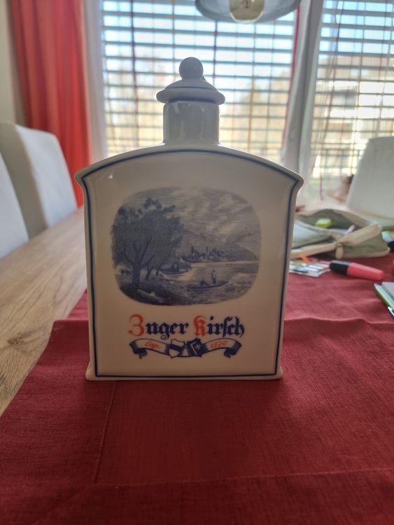 Zuger Kirsch Flasche "Etter Kirsch" aus 1955 | Kaufen auf Ricardo