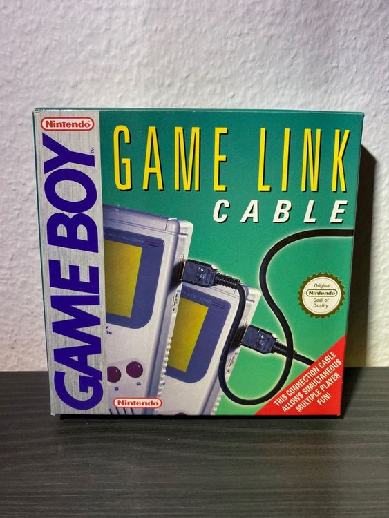 Nintendo GAME BOY Classic Game Link Kabel / Schöner Zustand! (Neu ...