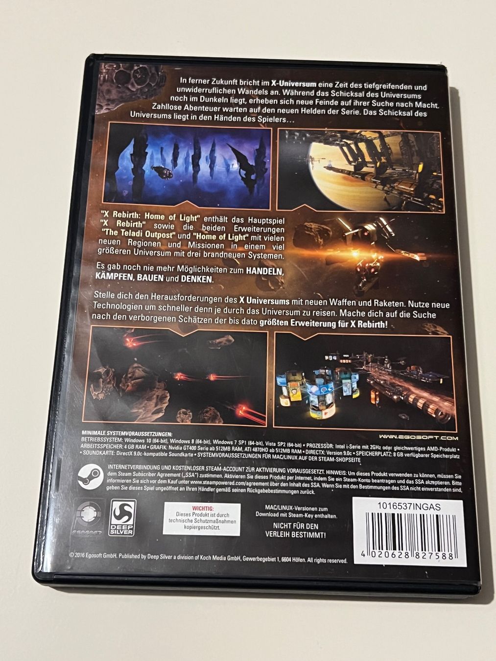 X Rebirth: Home of Light - PC Mac Linux - Complete Edition (Gebraucht ...