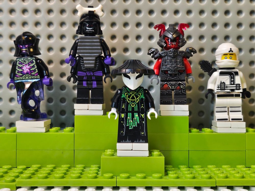 5 Lego-Minifiguren Ninjago, njo296, njo505, njo783, njo691.. (Gebraucht ...
