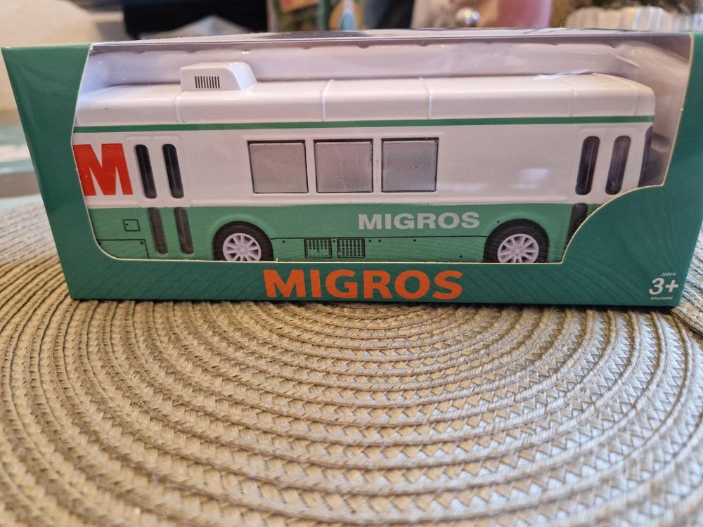 Migros Bus Modellauto Sammler Rarität neu (Neu und originalverpackt) in ...
