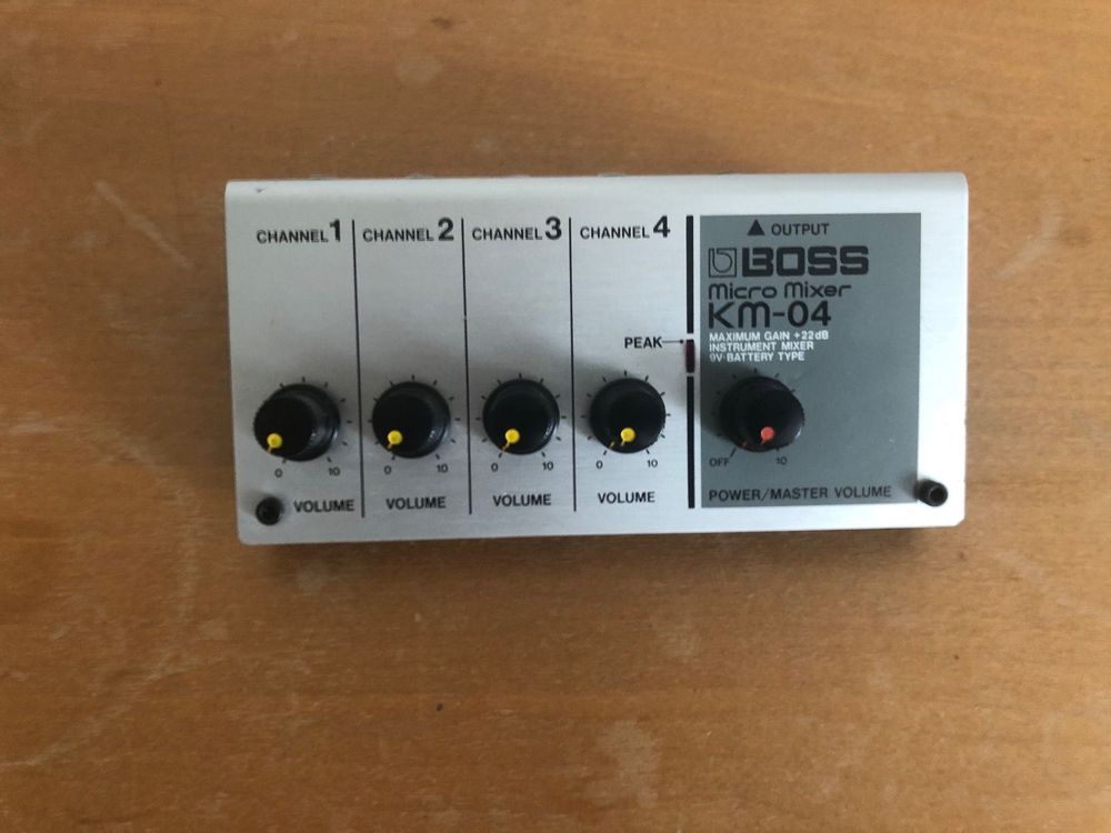 BOSS Micro-Mixer KM04 | Kaufen auf Ricardo