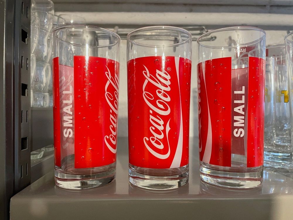 3er-Set COCA-COLA-Gläser "SMALL" (30cl) | Kaufen auf Ricardo