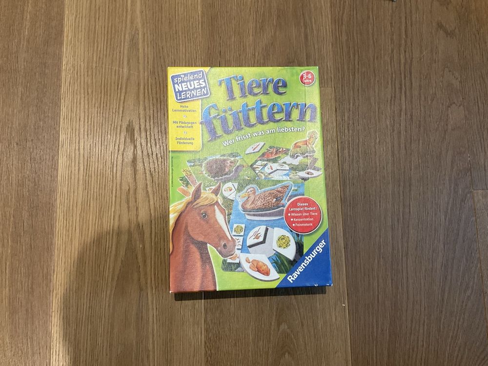 Ravensburger "Tiere füttern" Lernspiel für Kinder ab 3 J. | Kaufen auf ...