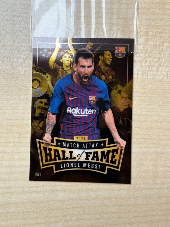 Messi HOF4 Hall of Fame Match Attax 24/25 (Neu (gemäss Beschreibung ...