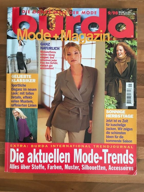 Burda 09/1998 | Kaufen auf Ricardo