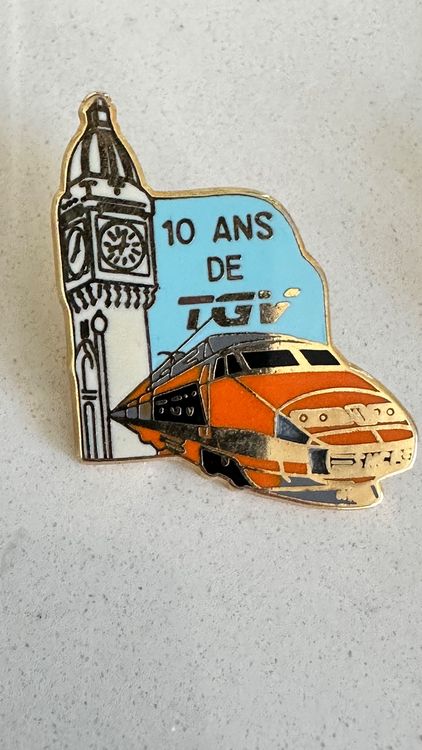 TGV Zug Pin . (Gebraucht) in Gutenswil für CHF 5 – mit Lieferung auf Ricardo kaufen