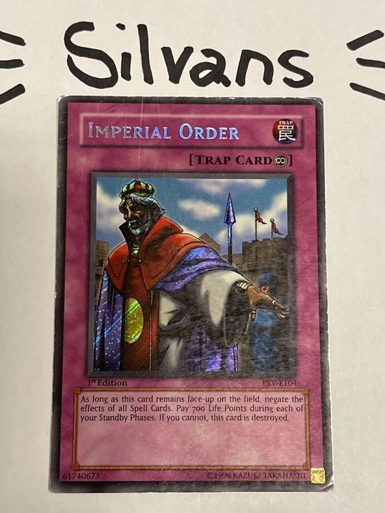Imperial Order Secret Rare PSV-E104 EN | Kaufen auf Ricardo