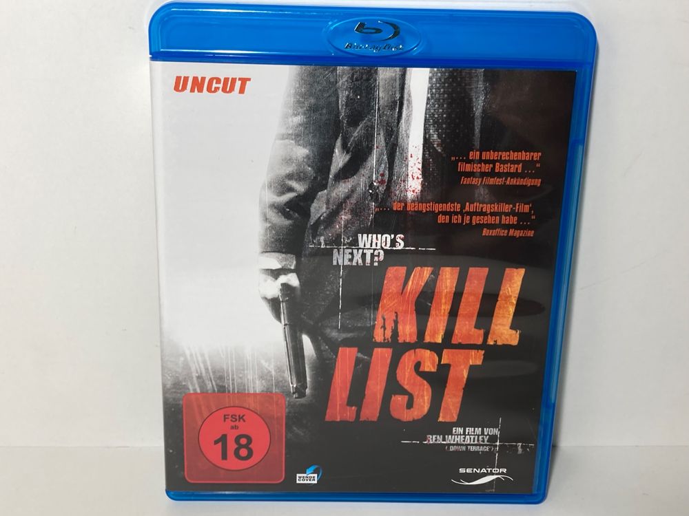 Kill List Blu Ray Uncut (Gebraucht) in für CHF 3.9 – mit Lieferung auf Ricardo kaufen