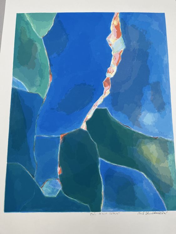 aus Grafiksammlung Lithografie von Bert Schmidmeister (Gebraucht) in ...
