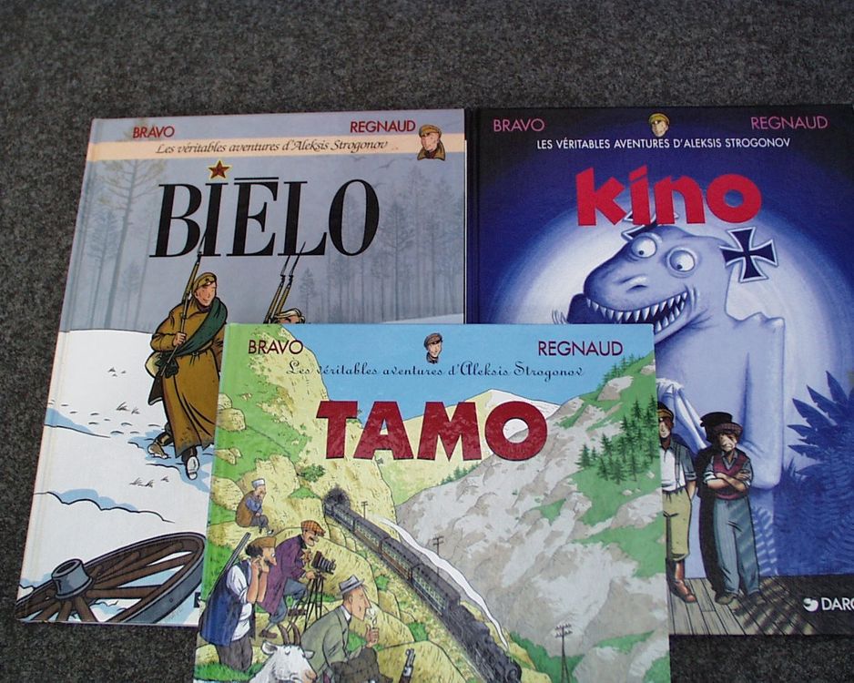 3x BD Alexis Strogonoff, un héros méconnu d'Emile Bravo (D'occasion) à ...
