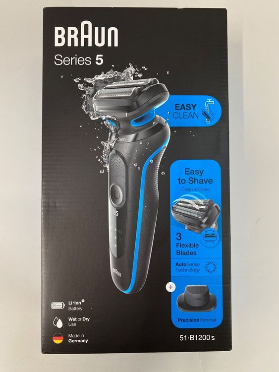 Rasierapparat Braun Series 5, Model 51-B1200s (Neu und originalverpackt ...