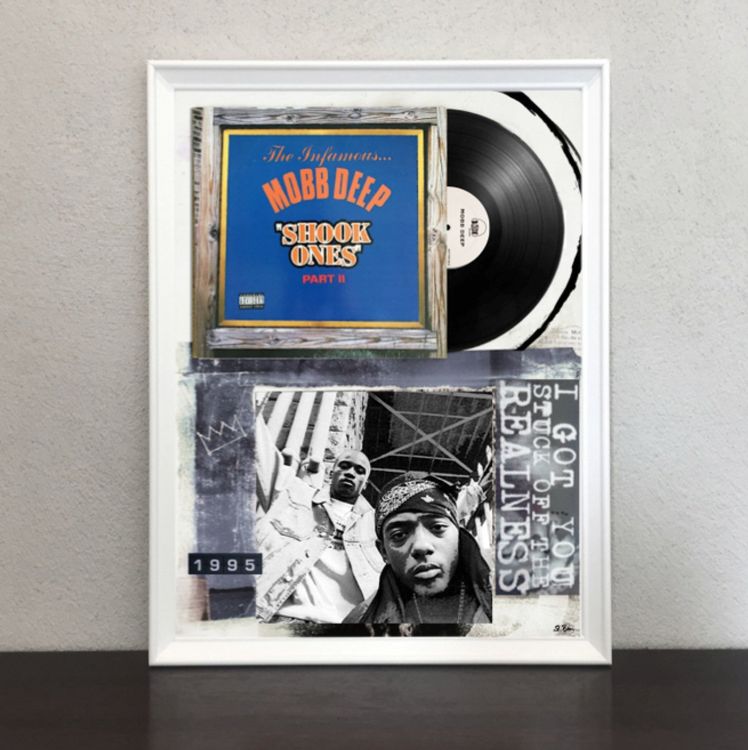Mobb Deep Urban Pop Art Vinyl Kunst Bild Hip Hop Rap KULT (Neu (gemäss ...