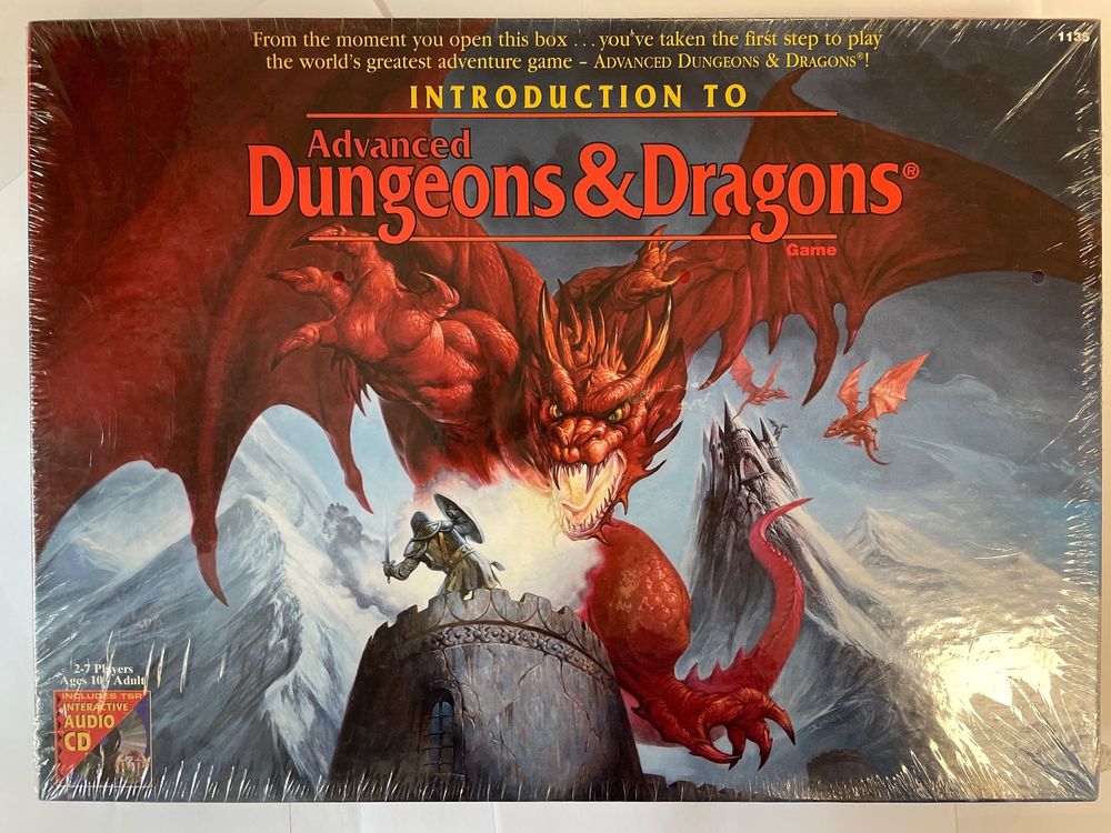 Advanced Dungeons & Dragons Game - Original Rollenspiel 1995 | Kaufen ...
