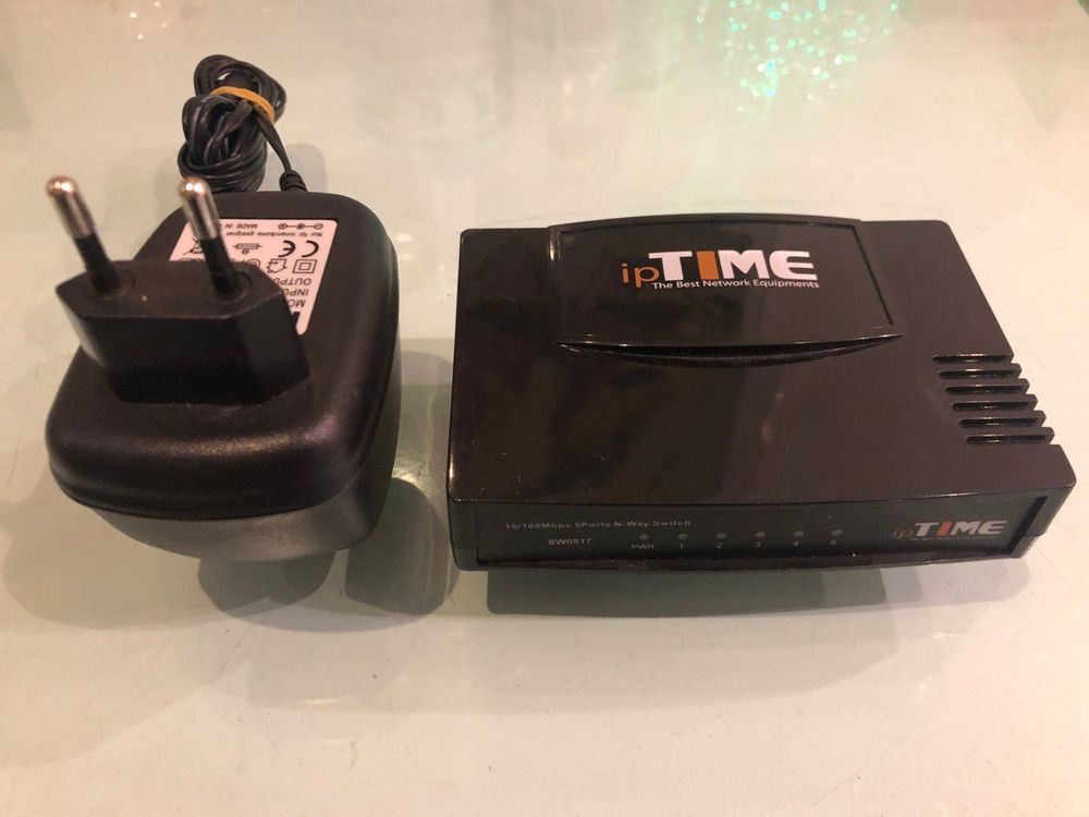 ipTIME 5-Port Netzwerk N-Way Switch (Gebraucht) in Unterengstringen für CHF 4 – mit Lieferung ...