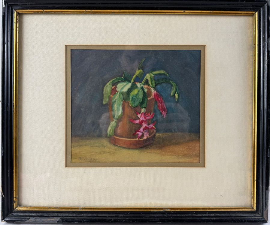 Alte Stilleben Aquarell Handsigniert | Kaufen auf Ricardo