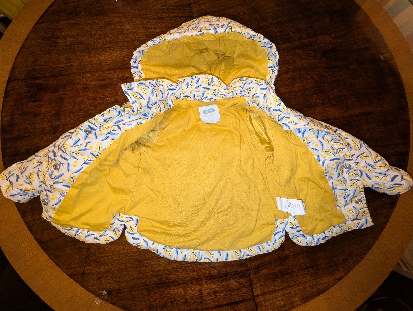 Obaibi Baby autumn/spring Coat, 23 Months, Floral Pattern 🌼 (Gebraucht ...