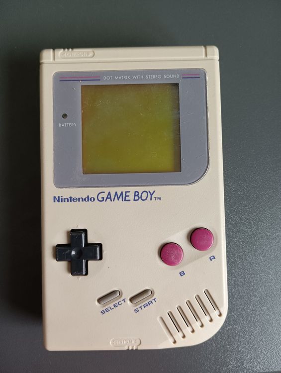 Nintendo Game Boy Classic Fat - Gameboy DEFEKT/DEFECTUEUX (Défectueux ...