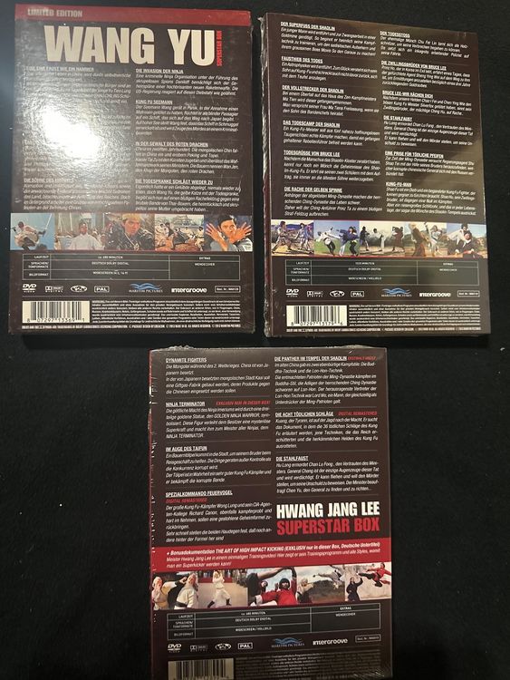 Hwang Jang Lee,Wang Yu,John Liu Boxen DVD (Gebraucht) in Benken ZH für CHF 29.9 – mit Lieferung ...