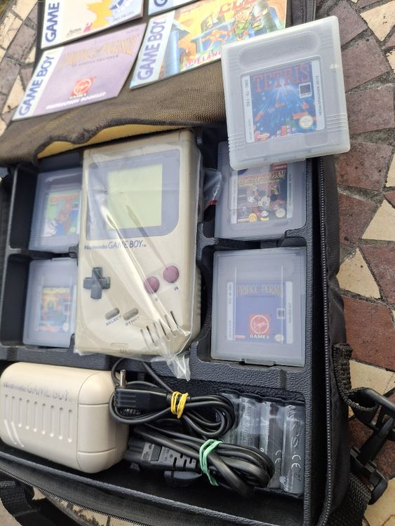 Nintendo Game Boy Classic DMG-01 mit Zubehör und Spiele (Gebraucht) in ...