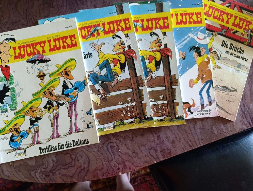 Lucky Luke Comic-Sammlung, 5 Bände, Top Zustand!🇨🇭🤠 (Gebraucht) in ...