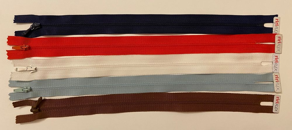 5 Stk. RIRI Reissverschlüsse 25cm / NEU nie benutzt (Neu und ...