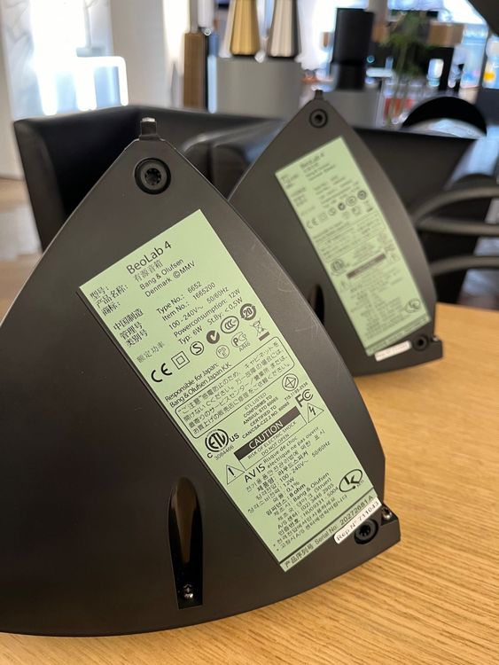 Bang & Olufsen Beolab 4 noir Powerlink et PC + cover neuf (Gebraucht ...