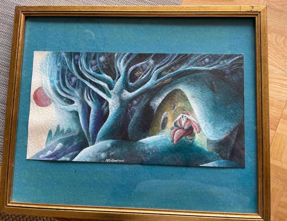 Aquarelle Bild original | Kaufen auf Ricardo