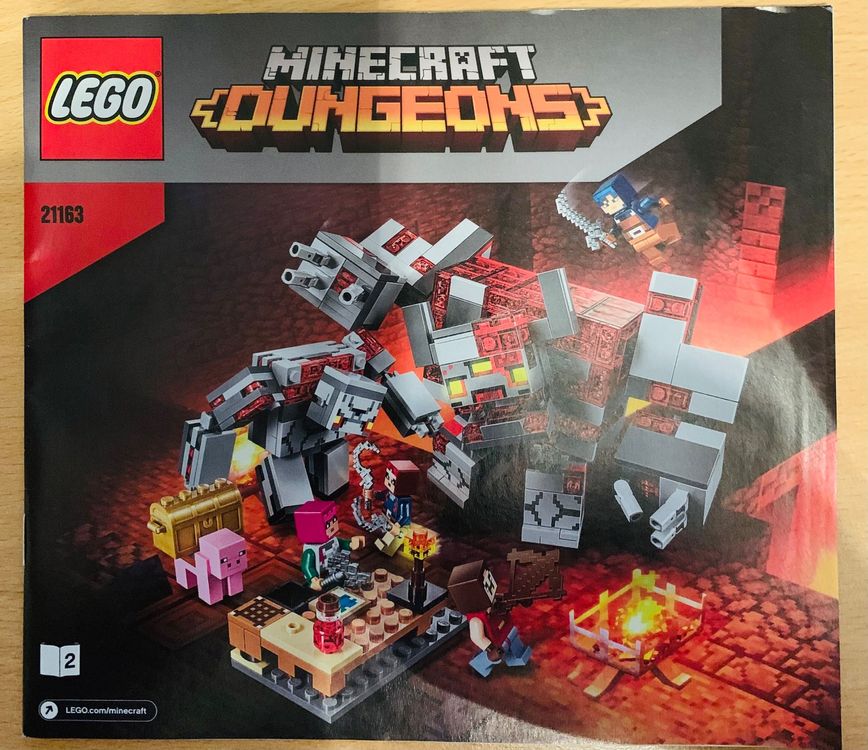 LEGO 21163 Minecraft Das Redstone-Kräftemessen (Gebraucht) in ...