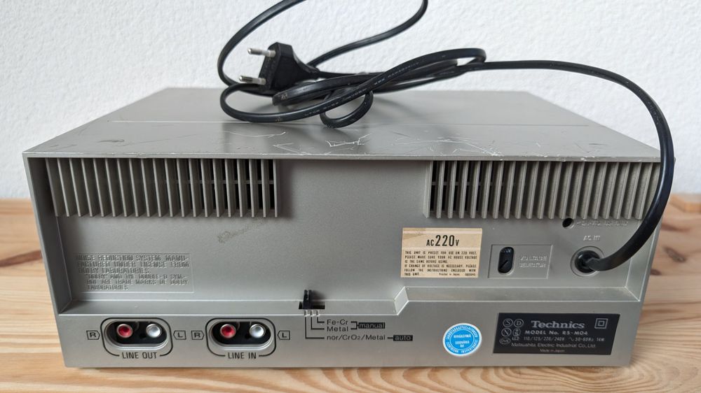 Technics M04 Stereo Cassette Deck / Lecteur K7 (Gebraucht) in Biel/Bienne für CHF 70 – mit ...