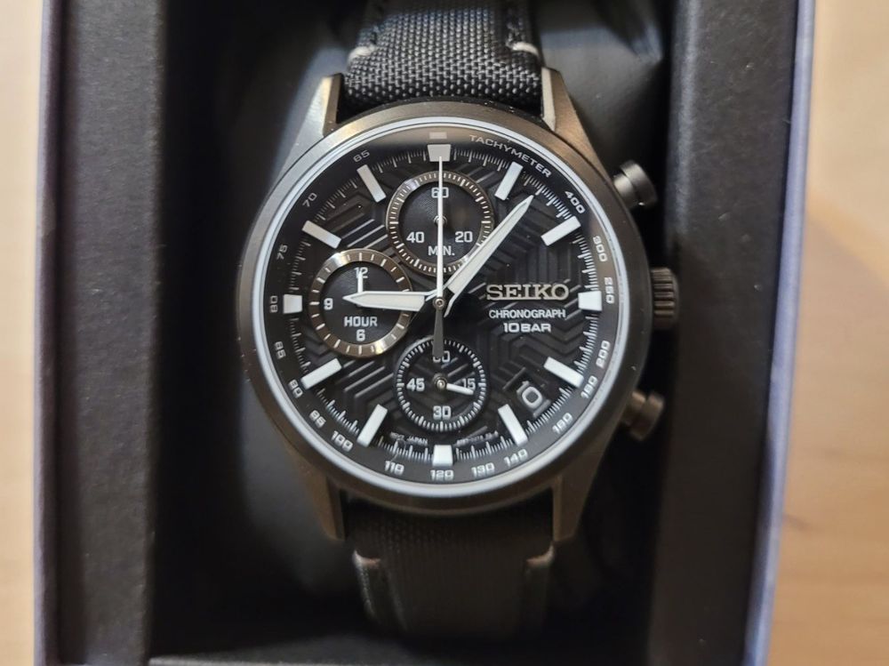 SEIKO Chronograph SSB421P1 Quarz Armbanduhr | Kaufen auf Ricardo