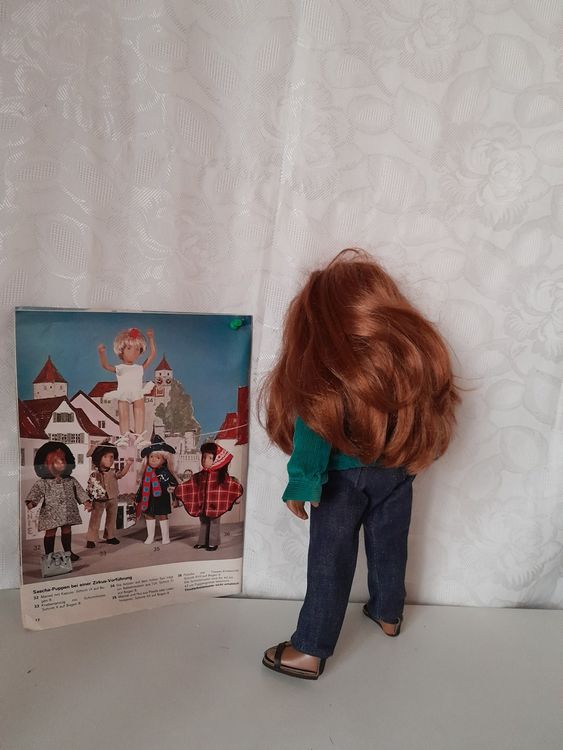 Sasha Morgenthaler "Serie" Puppe 1967, tolle rote Haare,39cm (Gebraucht ...