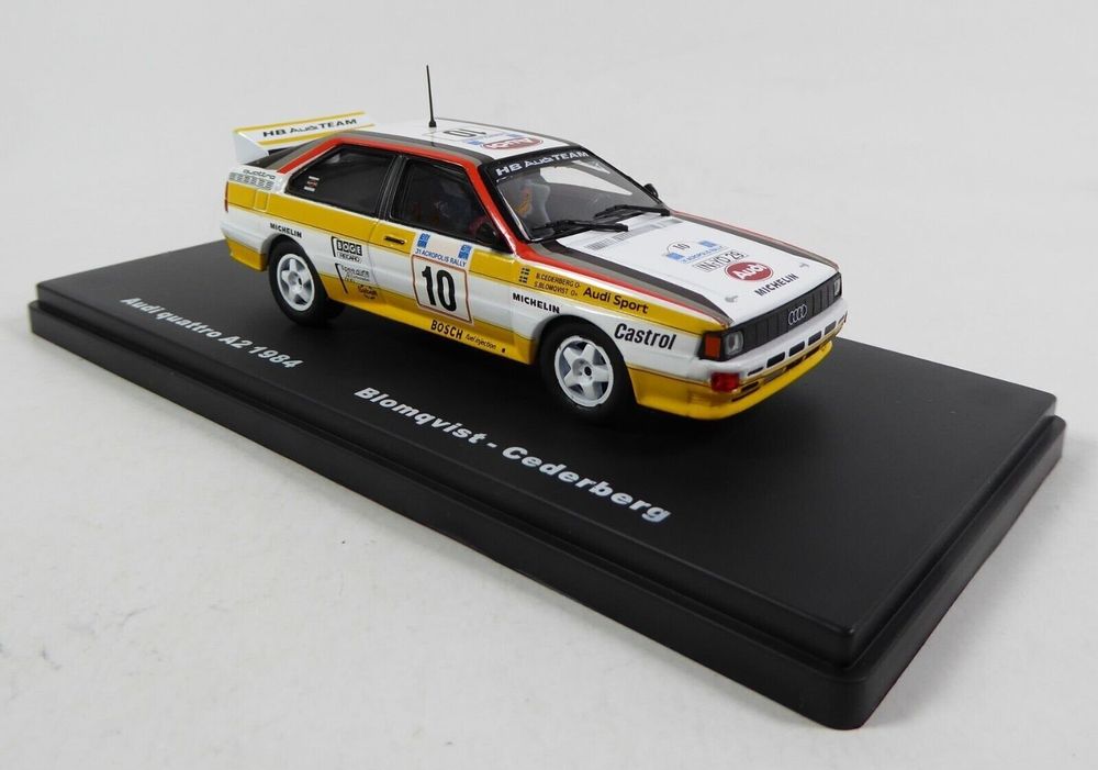 Audi Quattro A2 #10 Rallye Acropolis 1984 S. Bomqvist / (Neu und originalverpackt) in ...