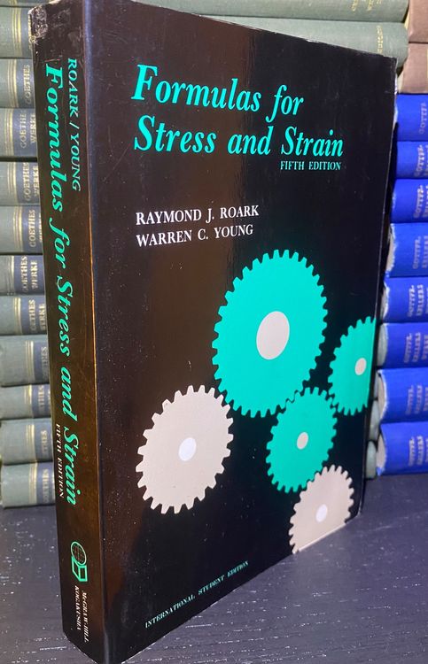 Formulas for Stress and Strain Roark Young 1975 | Kaufen auf Ricardo