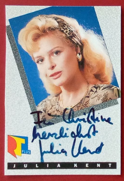 Julia Kent Autogramm signiert Fotopostkarte 10x15cm | Kaufen auf Ricardo