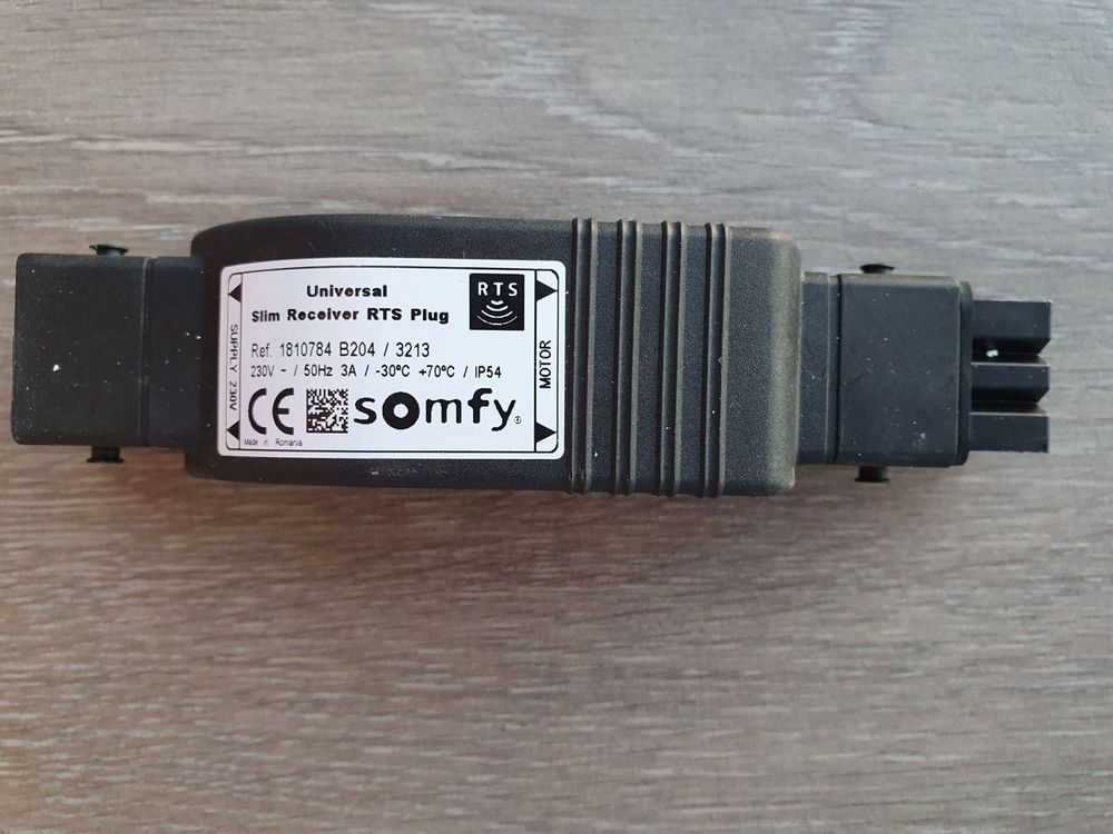 Somfy Universal Slim Receiver RTS Funkempfänger für Markisen (Gebraucht ...