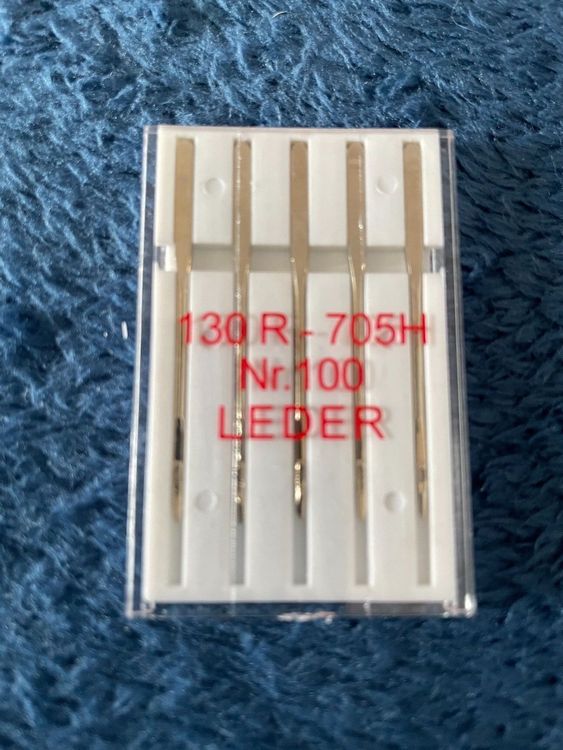 5 Nähmaschinen Nadeln Leder Nadeln OVP (Neu und originalverpackt) in Buchs SG für CHF 2.95 – mit ...
